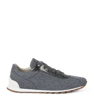 Brunello Cucinelli Trimmed Sneakers For Women