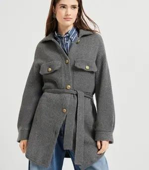 Brunello Cucinelli Virgin Wool-cashmere-silk Cardigan