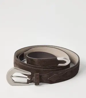 Brunello Cucinelli Suede Belt
