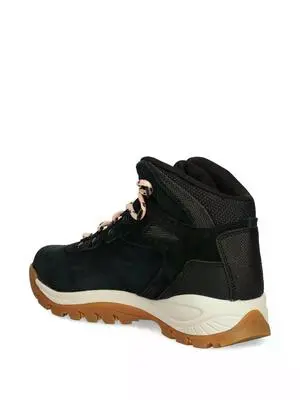 Columbia Suede Lace-up Boots - Black