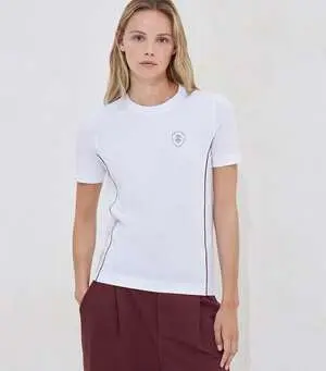 Brunello Cucinelli Techno Jersey Logo T-shirt