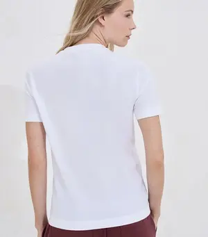 Brunello Cucinelli Techno Jersey Logo T-shirt