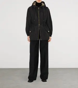 Burberry Nylon Hooded Jacket