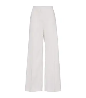 Brunello Cucinelli Flare Bottoms For Women