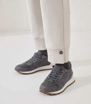 Brunello Cucinelli Virgin Wool Sneakers