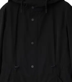 Burberry Nylon-cotton Parka Jacket - Black