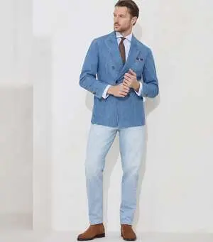 Brunello Cucinelli Iconic Straight-fit Jeans - Blue
