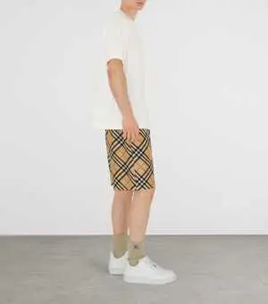 Burberry Silk Check Shorts