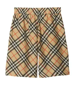 Burberry Silk Check Shorts