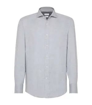 Brunello Cucinelli Flannel Shirts For Men