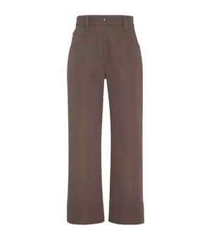Women's Gabardine Brown