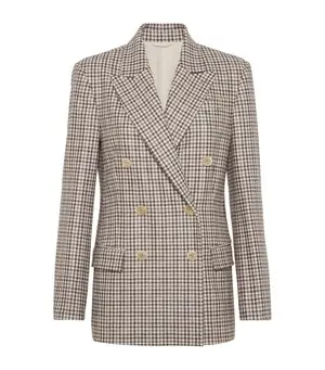 Brunello Cucinelli Checked Blazers For Women