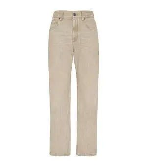 Brunello Cucinelli Authentic Cotton Straight Jeans