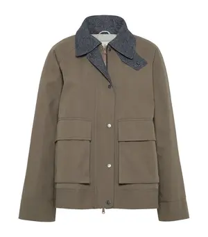 Brunello Cucinelli Canvas Padded Jacket