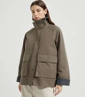 Brunello Cucinelli Canvas Padded Jacket