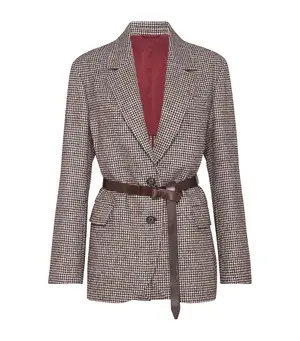 Brunello Cucinelli Belted Blazers For Women