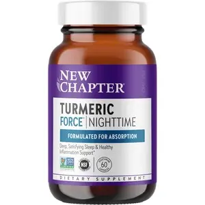 NEW CHAPTER Turmeric Force Nighttime 60 Capsules - One-color