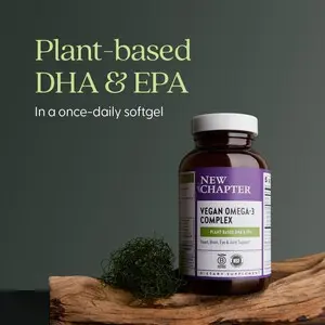 NEW CHAPTER Vegan Omega 3 Complex 30 Softgels