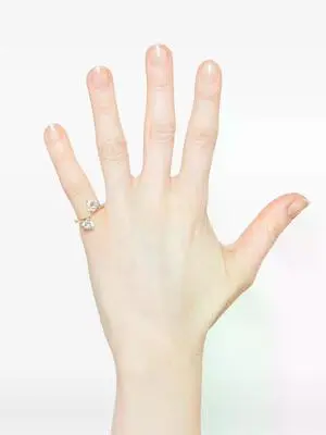 SWAROVSKI Tone Crystal Embellished Heart Ring