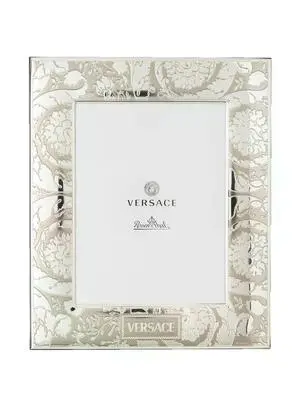 Versace Baroque-embellished Picture Frame - Silver