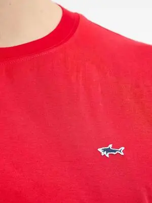 Paul & Shark Logo-patch Crew-neck T-shirt