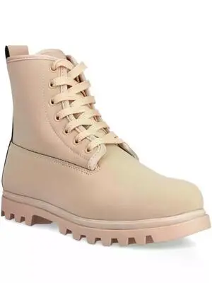 NATIVE Lace-up Ridged-sole Boots