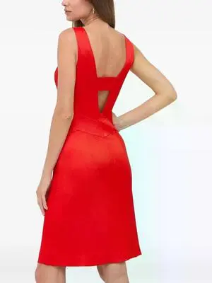 IVY OAK Sleeveless Open-back Midi Dress
