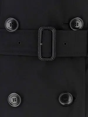 Burberry Belted Jacket - Black