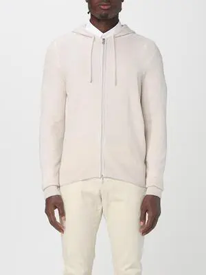 Eleventy ELEVENTY Cashmere Zip-Up Hoodie Sand