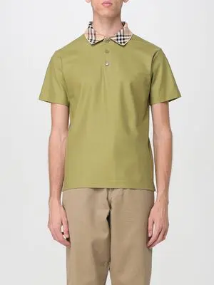 Burberry Color Blocked Polos For Men