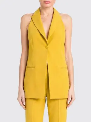 TWINSET Waistcoat - Mustard