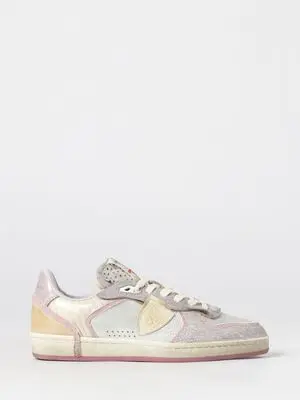Philippe Model Pgal Bicolor Sneakers - Lilac