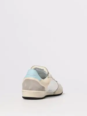 Philippe Model Pgal Suede And Fabric Lace-up Sneakers - White 1