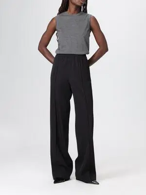 Dolce & Gabbana Tailored Wide Leg Trousers - Black