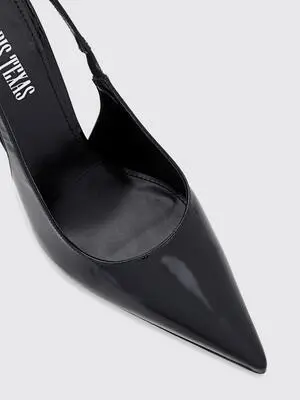 Paris Texas Lidia Patent Leather Slingback Pumps With High Heel - Black