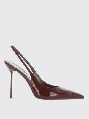 Paris Texas Slingback Pumps - Burgundy