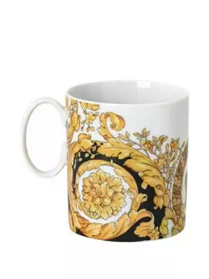 Versace Baroque-print Mug