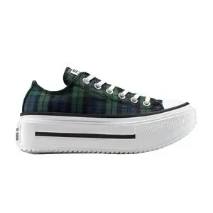 Plaid Platform Converse