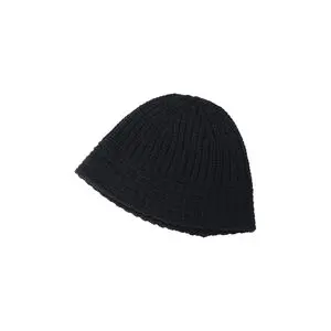 YOHJI YAMAMOTO POUR HOMME Knit Stitch Hat - Black