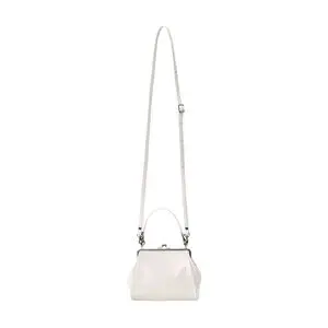 Y’s Metal Clasp Shoulder Bag