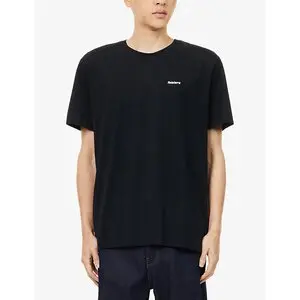 FINISTERRE Harlyn Logo-print Cotton T-shirt - Black