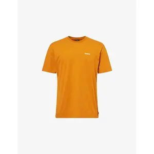 FINISTERRE Harlyn Logo-print Cotton T-shirt Xl Copper