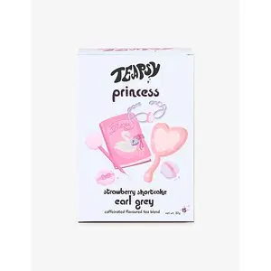 TEAPSY Princess Strawberry Shortcake Pack Of 15 Earl Grey Tea 37g - One-color