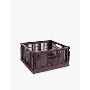 HAY Square Colour Crate Large - Bordeaux