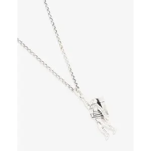 SERGE DENIMES Pioneer Sterling Pendant Necklace