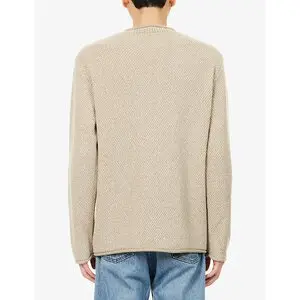 FINISTERRE Barents Long-sleeve Wool-blend Jumper - Oatmeal