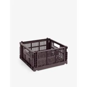 HAY Square Colour Crate Medium - Bordeaux