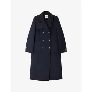 Sandro Button Detailed Coats For Women