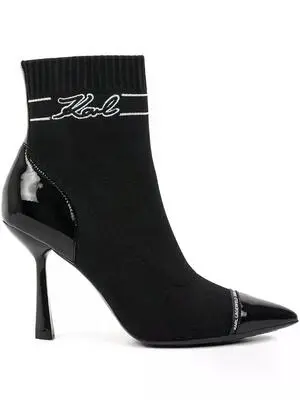 Karl Lagerfeld Heeled Booties