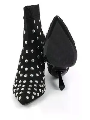 Karl Lagerfeld 100mm Pandara Stiletto Boots
